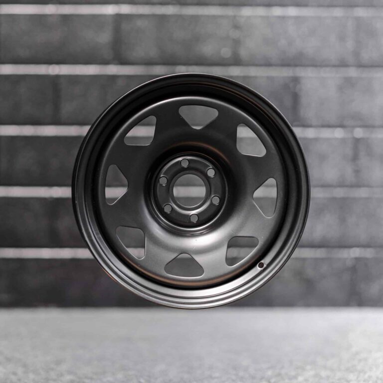 17x8 Triangle Spoke Steel Wheels 6x114.3 - Defender Off-Road