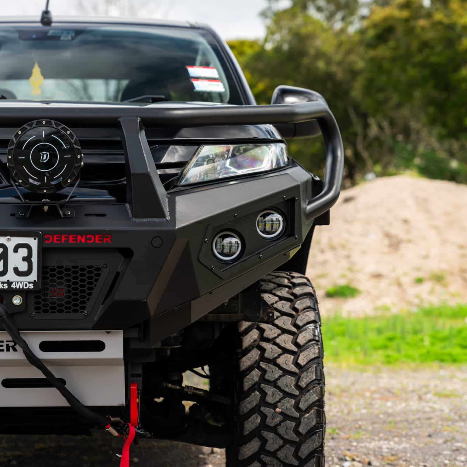 DEFENDER Off-Road Triple Loop Bull-Bar - Defender Off-Road