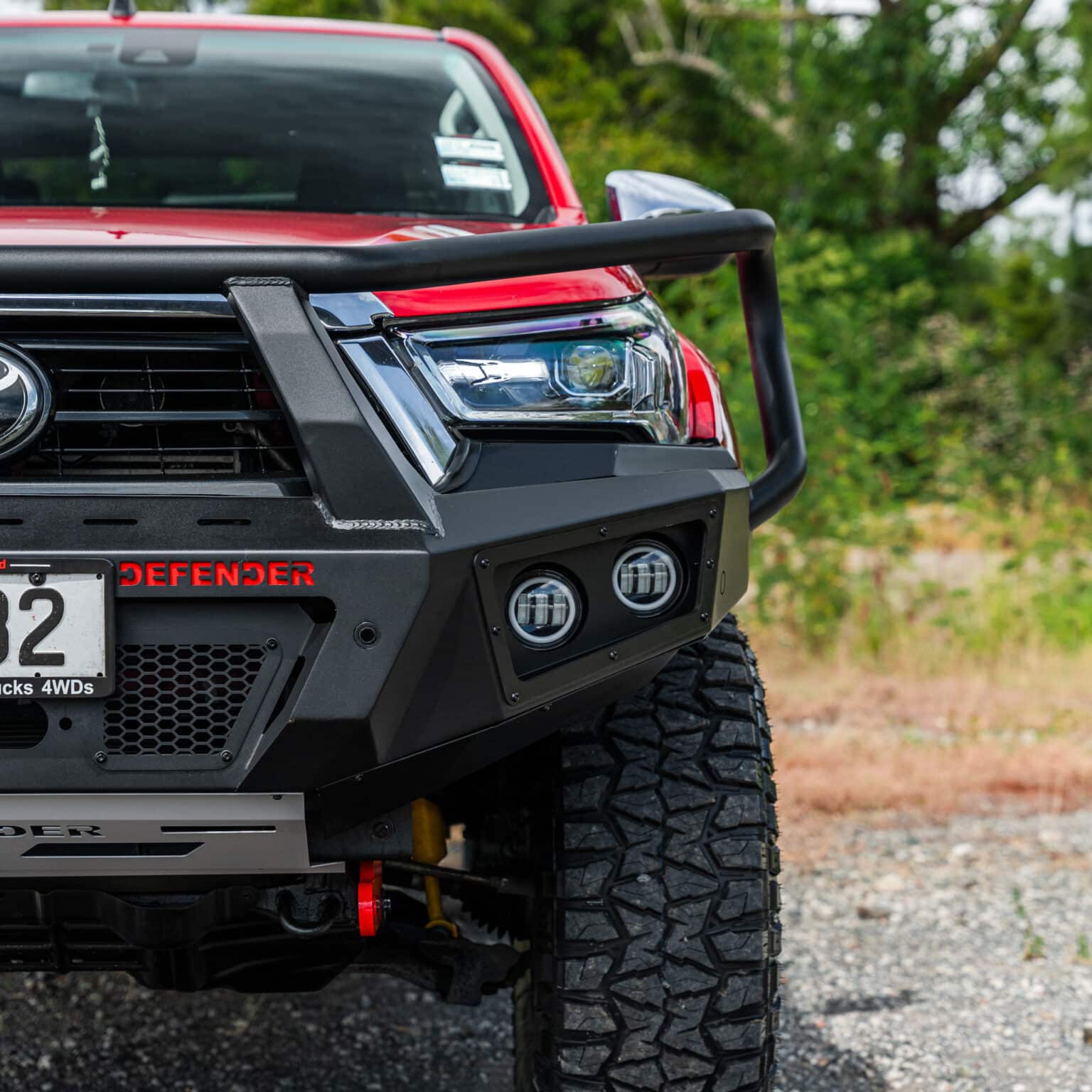 DEFENDER Off-Road Triple Loop Bull-Bar - Defender Off-Road