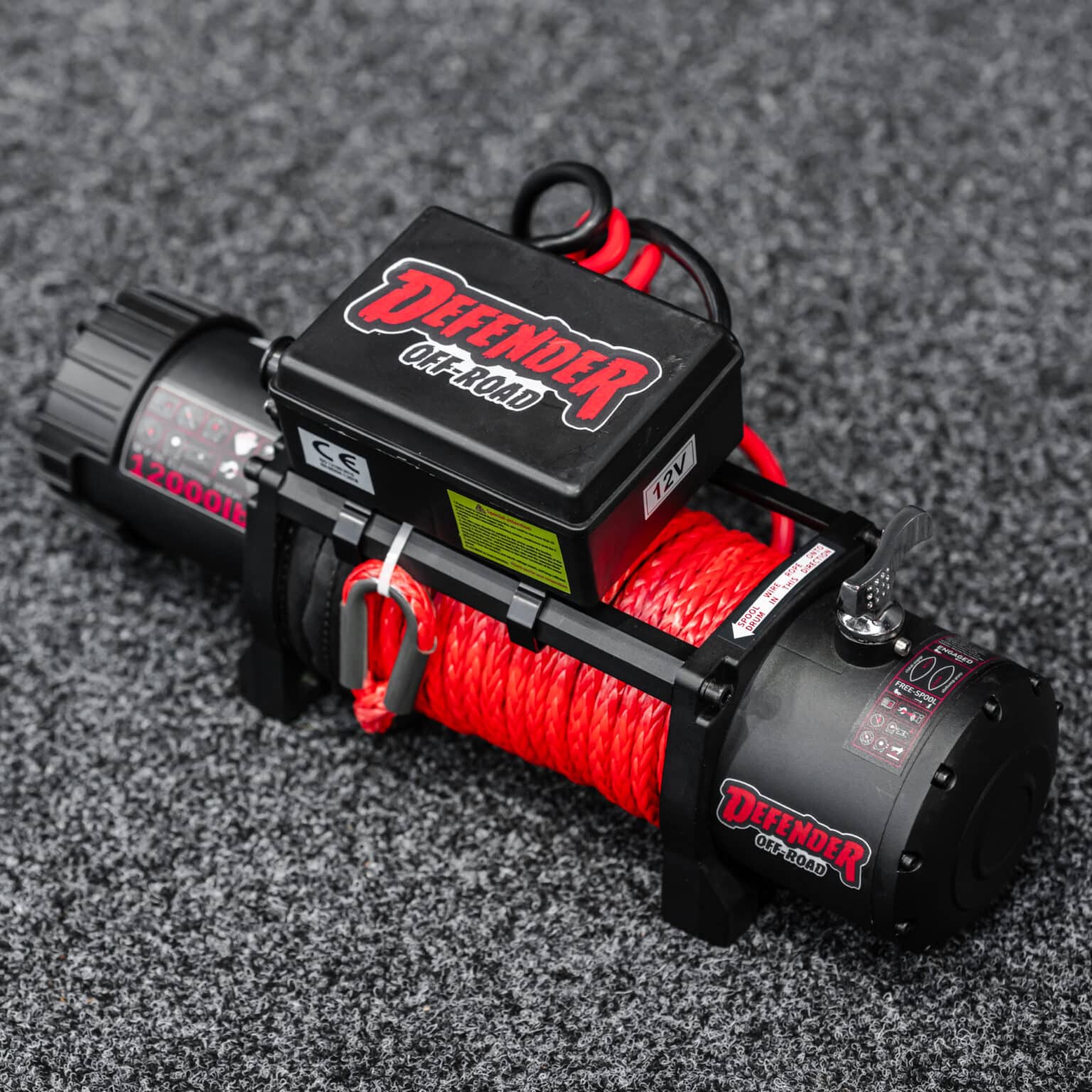 Defender Off-Road Guard Electric Winch - Defender Off-Road