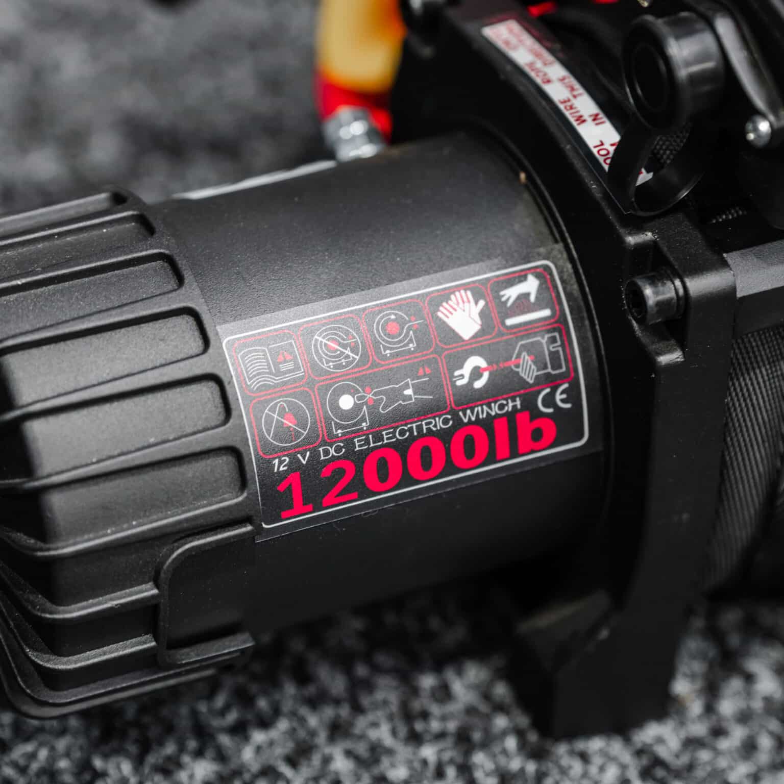 Defender Off-Road Guard Electric Winch - Defender Off-Road