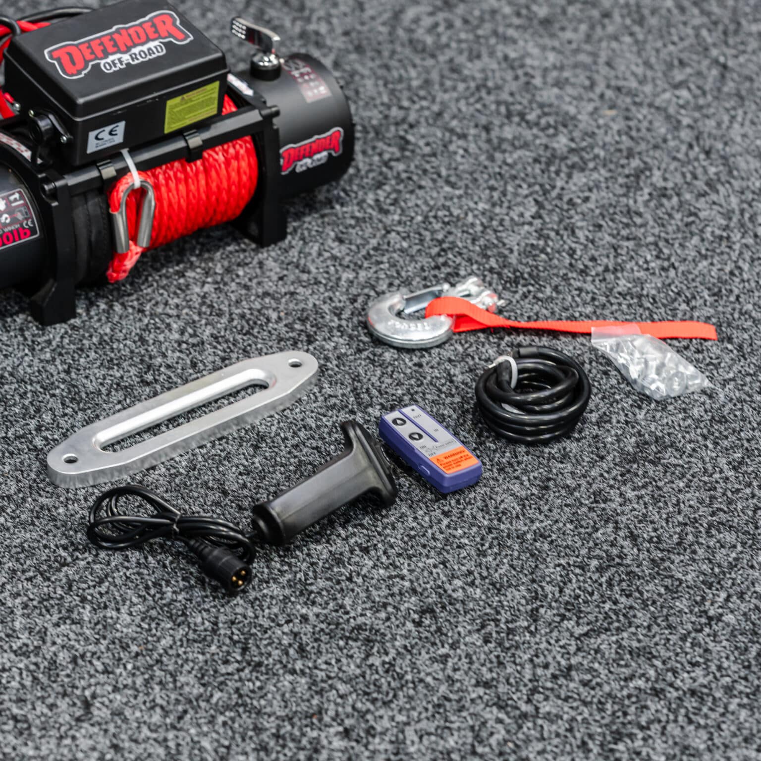 Defender Off-Road Guard Electric Winch - Defender Off-Road