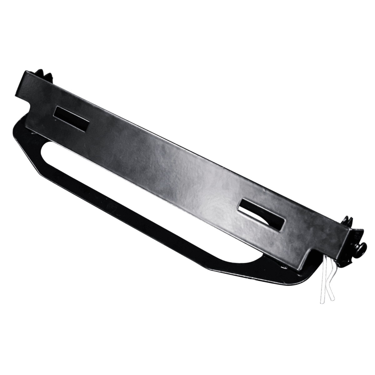 Flip Up Winch License Plate Bracket - Defender Off-Road
