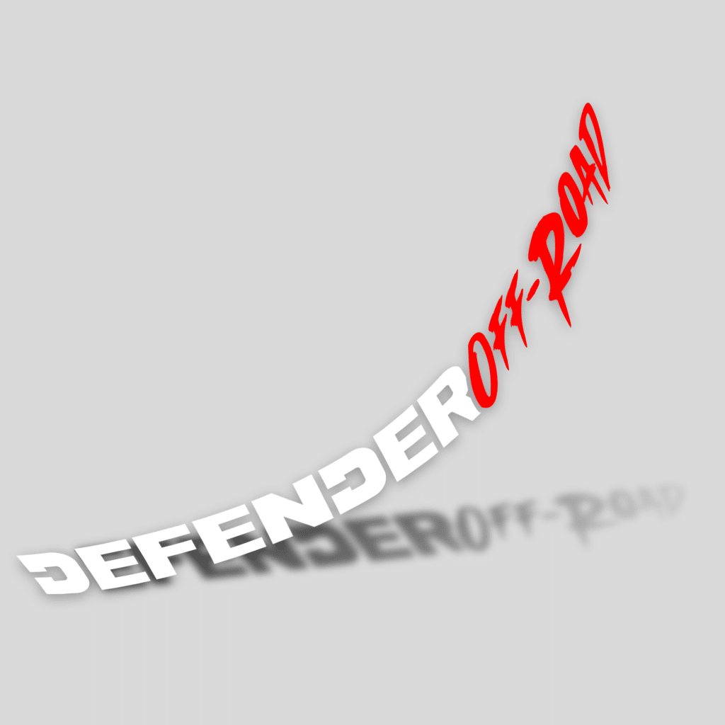 DEFENDER WINDOW BANNER - Defender Off-Road